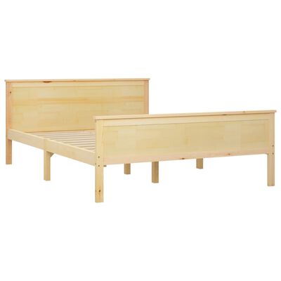 vidaXL Bed Frame Solid Wood Pine 120x200 cm | vidaXL.ie