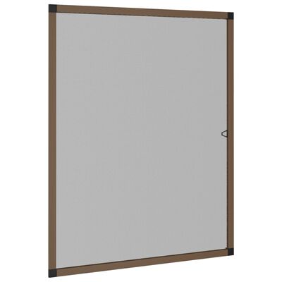 vidaXL Insect Screen for Windows Brown 100x120 cm | vidaXL.ie