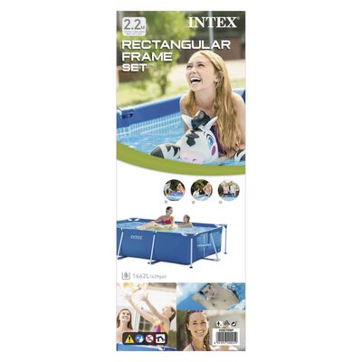 Intex Swimming Pool Rectangular Frame 220x150x60 cm 28270NP | vidaXL.ie
