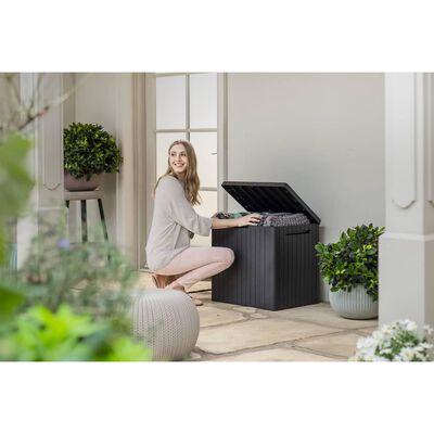 Keter Garden Storage Box City 113 L | vidaXL.ie