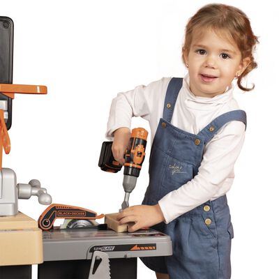 Smoby Kids Mega Workbench BLACK+DECKER | vidaXL.ie