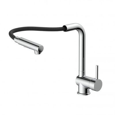 EISL Kitchen Mixer Tap with Pull-out Spray COOL Chrome | vidaXL.ie