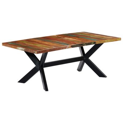 vidaXL Dining Table 200x100x75 cm Solid Reclaimed Wood | vidaXL.ie