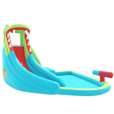 Happy Hop Inflatable Water Slide with Splash Pool 356x300x230 cm PVC ...