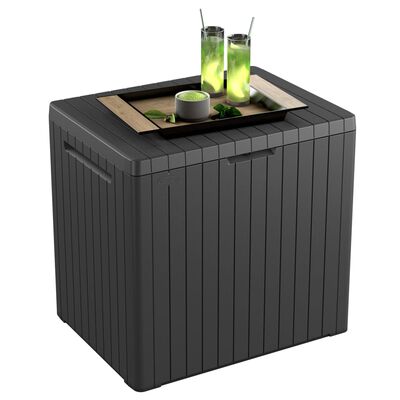 Keter Garden Storage Box City 113 L | vidaXL.ie