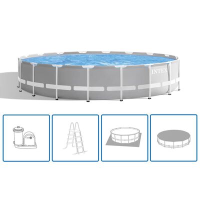 Intex Prism Frame Swimming Pool Set Round 549x122 cm 26732GN | vidaXL.ie