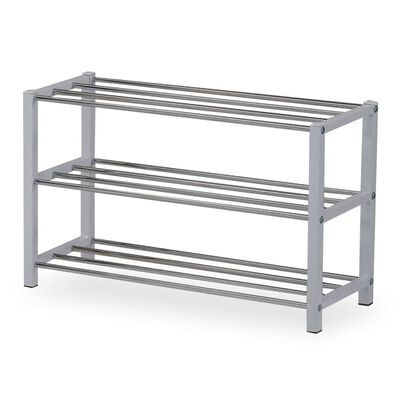 Rousseau Shoe Rack Sam Metal White | vidaXL.ie