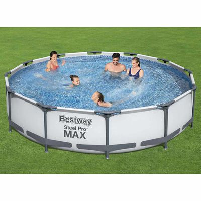 Bestway Steel Pro MAX Swimming Pool Set 366x76 cm | vidaXL.ie