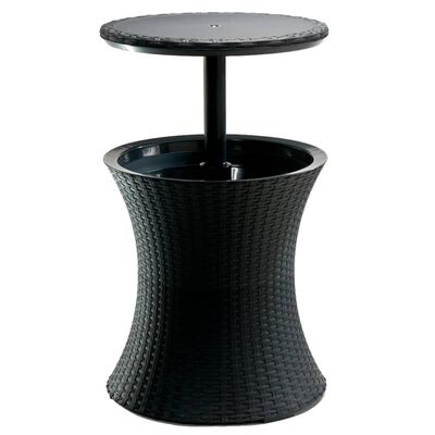 Keter Pacific Cool Bar Rattan Antracite 203835 | vidaXL.ie