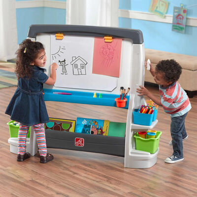 Step2 Kids Double-sided Easel Jumbo Art Multicolour | vidaXL.ie
