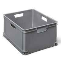 Curver Storage Box Unibox XL 60L Grey | vidaXL.ie
