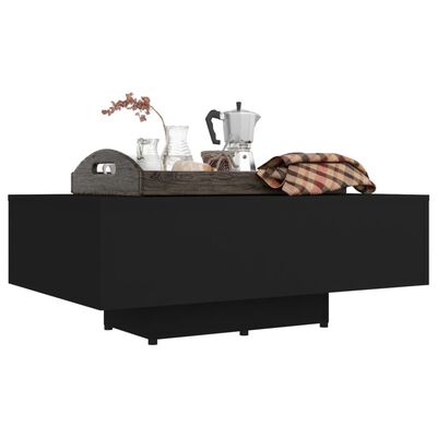 vidaXL Coffee Table Black 85x55x31 cm Engineered Wood | vidaXL.ie