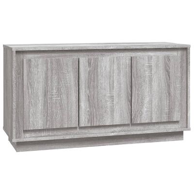 vidaXL Sideboard Grey Sonoma 102x35x55 cm Engineered Wood | vidaXL.ie