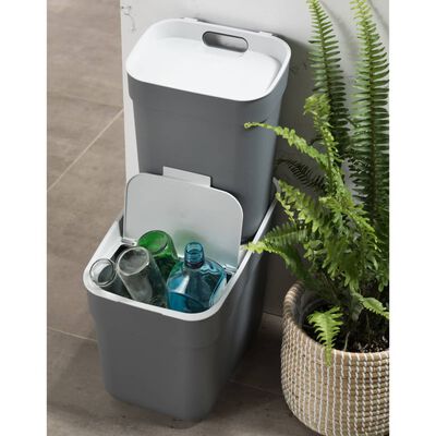 Curver Trash Can Ready to Collect 20L Dark Grey | vidaXL.ie