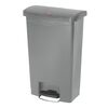 Rubbermaid Step-on Container Slim Jim 50 L White | vidaXL.ie