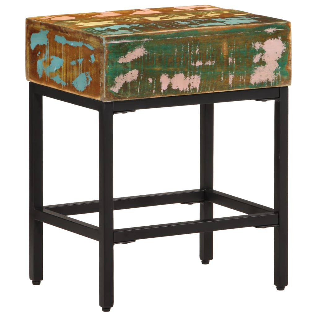 vidaXL Side Table 40x30x51 cm Solid Wood Reclaimed | vidaXL.ie