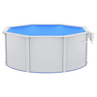 vidaXL Swimming Pool with Safety Ladder 300x120 cm | vidaXL.ie