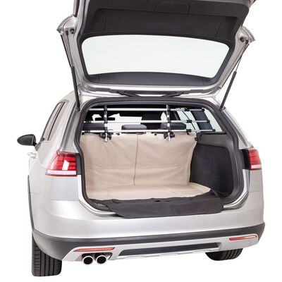 TRIXIE Car Boot Cover with Bumper Guard Beige and Black | vidaXL.ie