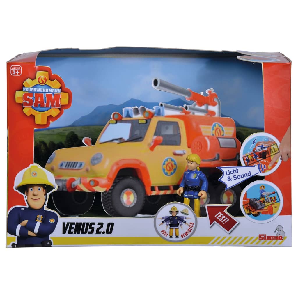 Simba Toys Fireman Sam Toy Fire Engine Venus 2.0 | vidaXL.ie