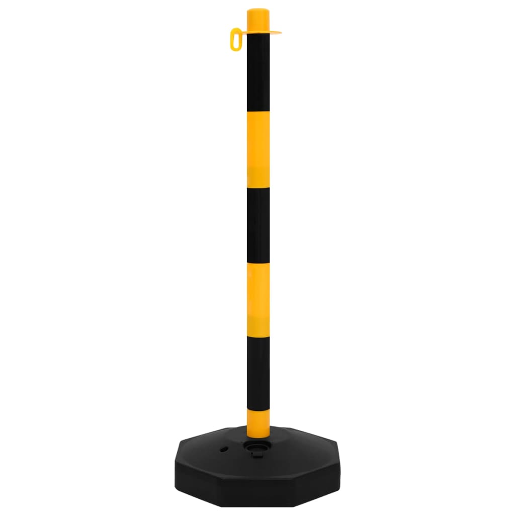 vidaXL Chain Post Set with 10 m Plastic Chain | vidaXL.ie