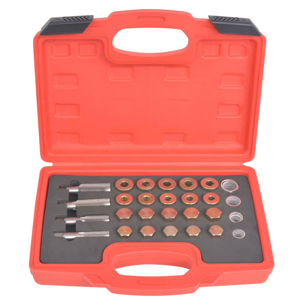 vidaXL Oil Drain Plug Repair Kit 64 pcs Set M13 M15 M17 M20 | vidaXL.ie
