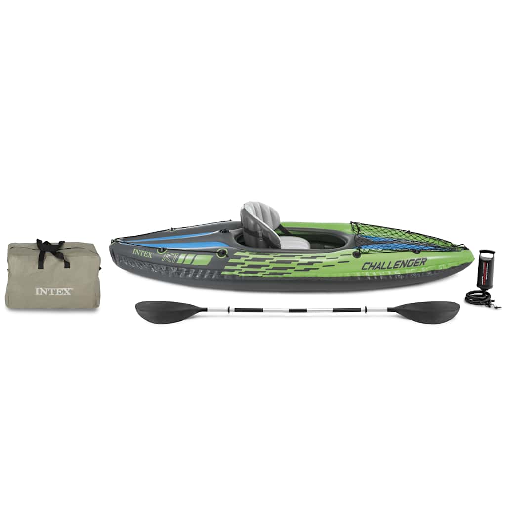 Intex Inflatable Kayak Challenger K1 274x76x33 cm 68305NP | vidaXL.ie