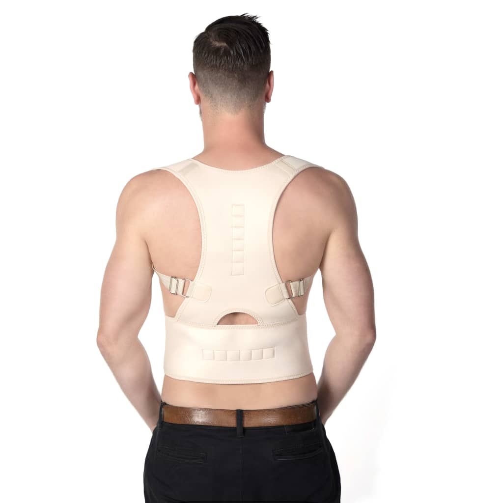 Back Support Belt S-M White BSB002 | vidaXL.ie