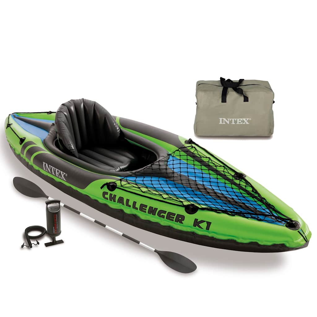 Intex Inflatable Kayak Challenger K1 274x76x33 cm 68305NP | vidaXL.ie