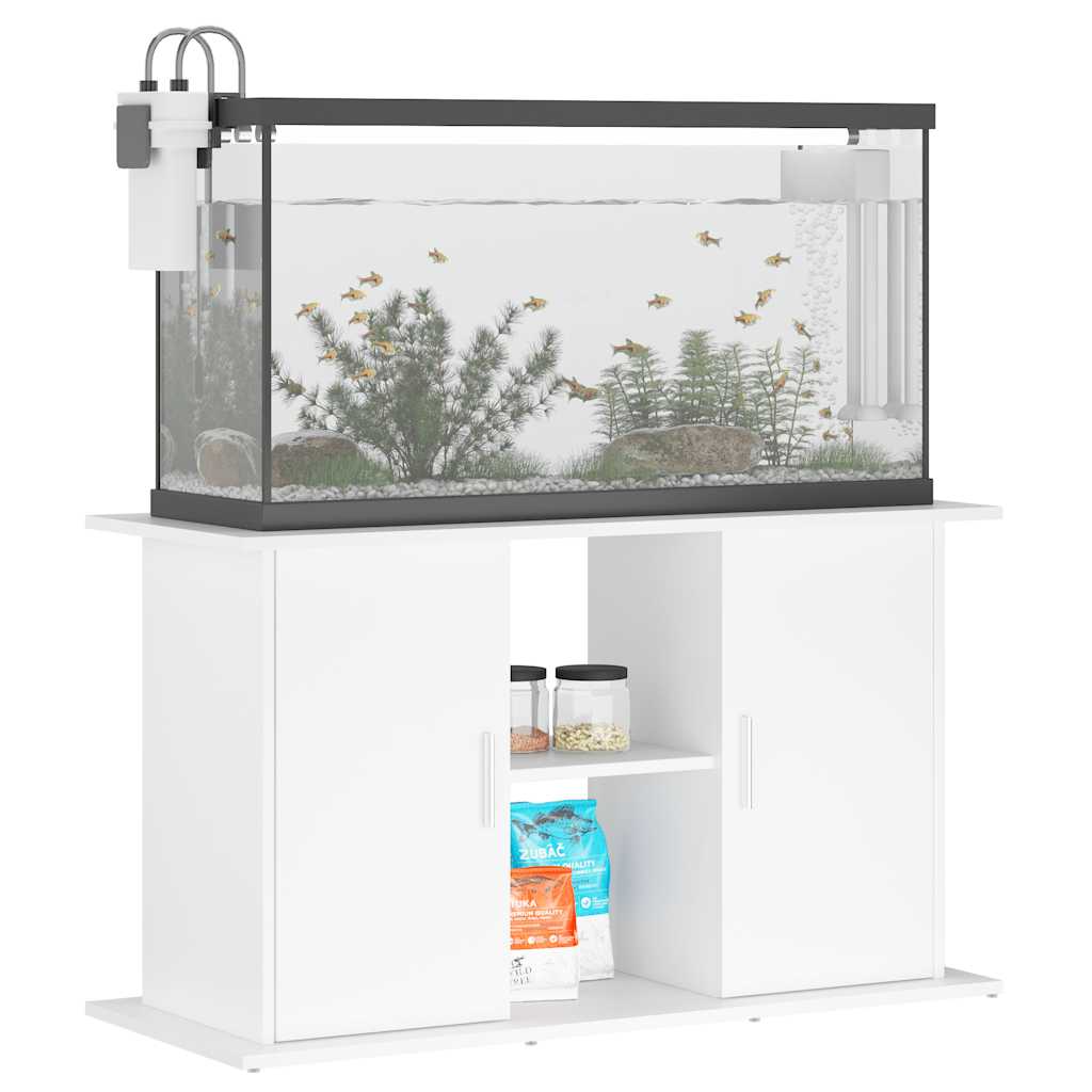vidaXL Aquarium Stand White 101x41x58 cm Engineered Wood | vidaXL.ie