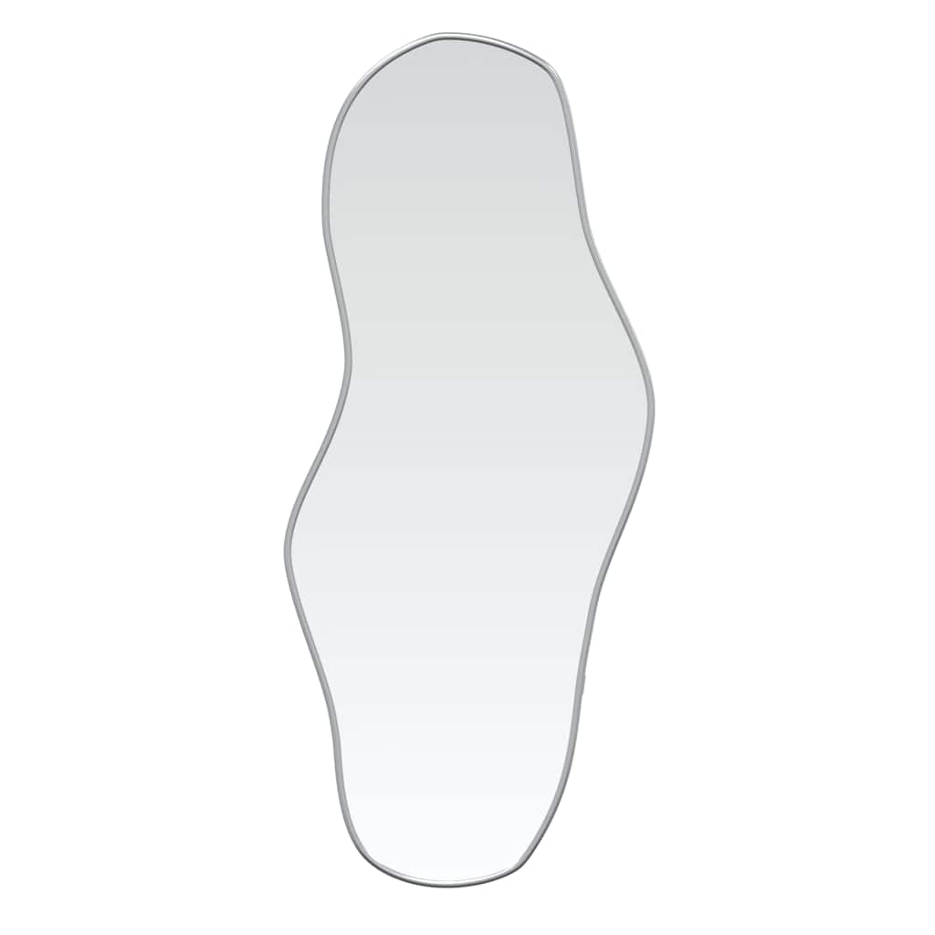 vidaXL Wall Mirror Silver 60x25 cm | vidaXL.ie