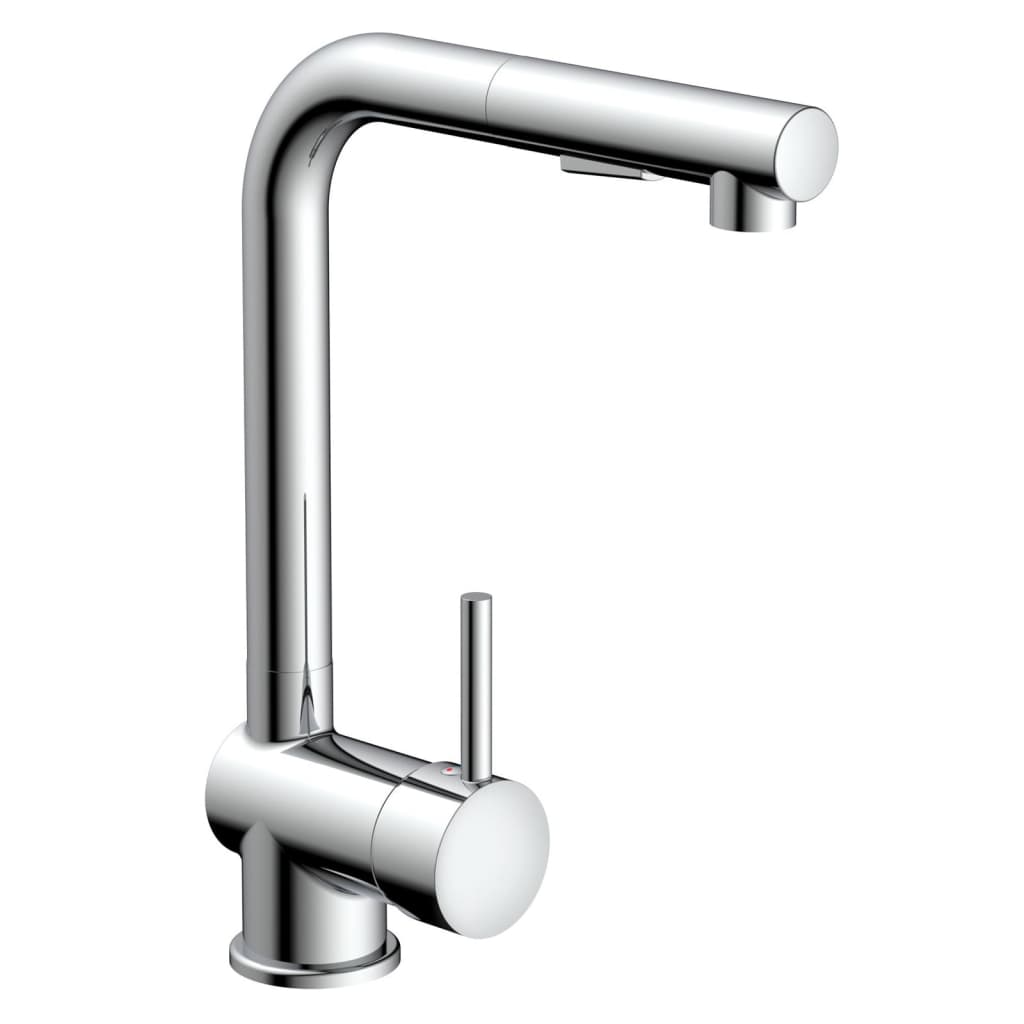 EISL Kitchen Mixer Tap with Pull-out Spray COOL Chrome | vidaXL.ie