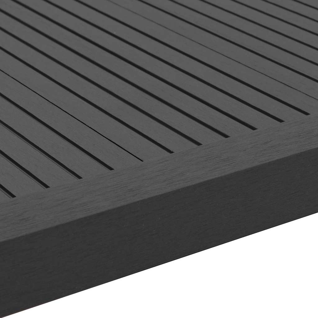 vidaXL 5 pcs Decking Angle Trims WPC 170 cm Black | vidaXL.ie