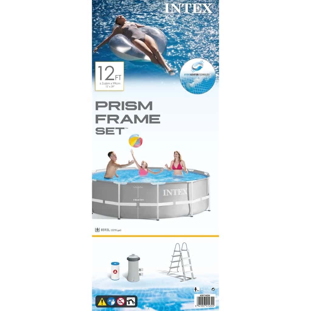Intex Prism Frame Swimming Pool Set 366x99 cm 26716GN | vidaXL.ie