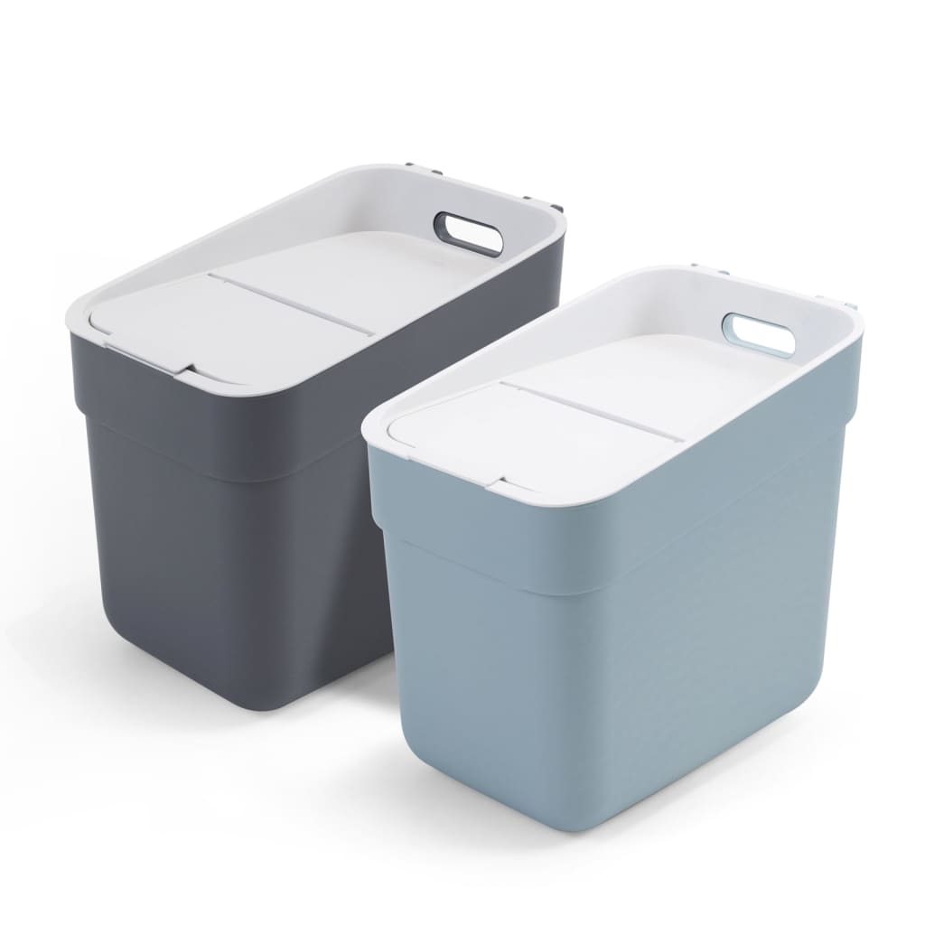 Curver Trash Can Ready to Collect 20L Dark Grey | vidaXL.ie