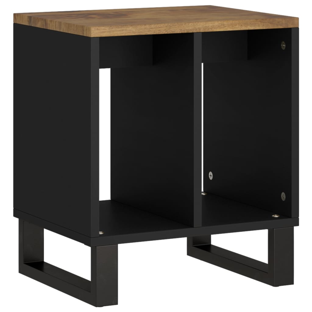 vidaXL Side Table 40x31x46 cm Solid Wood Mango&Engineered Wood | vidaXL.ie