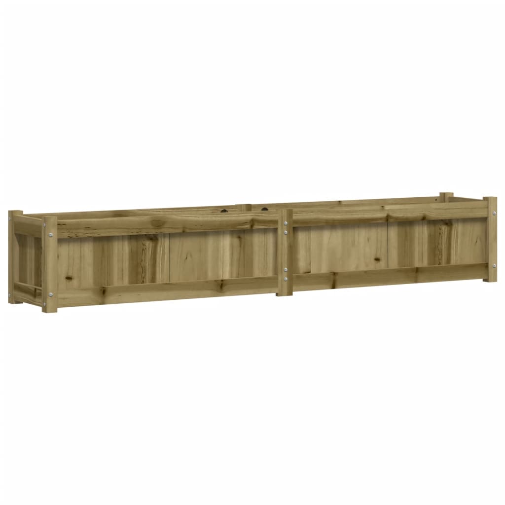 vidaXL Garden Planter 180x31x31 cm Impregnated Wood Pine | vidaXL.ie