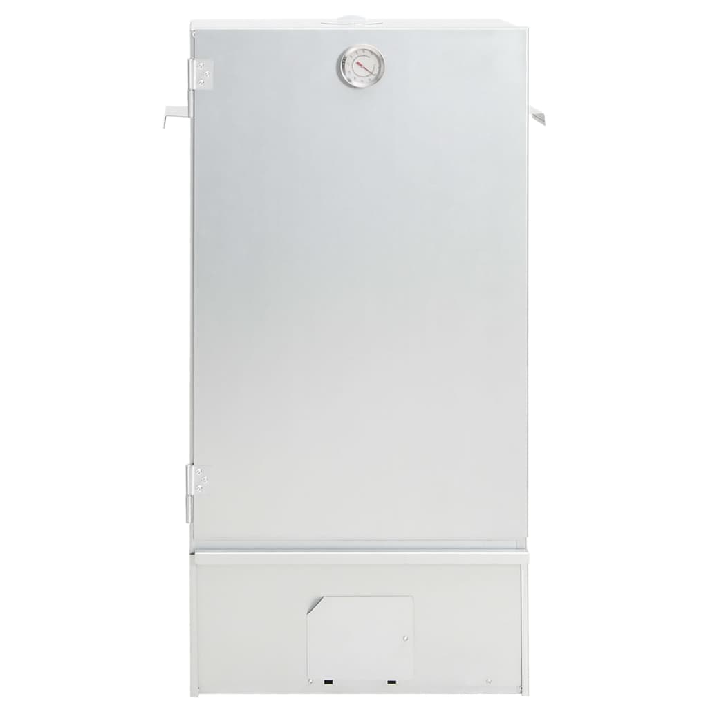 vidaXL BBQ Oven Smoker with Cold Smoke Generator Galvanised Steel ...