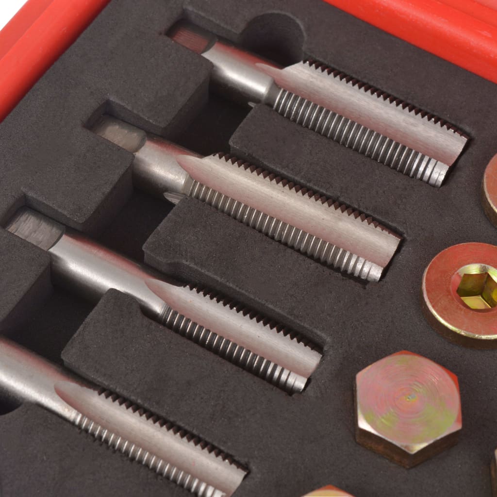 vidaXL Oil Drain Plug Repair Kit 64 pcs Set M13 M15 M17 M20 | vidaXL.ie