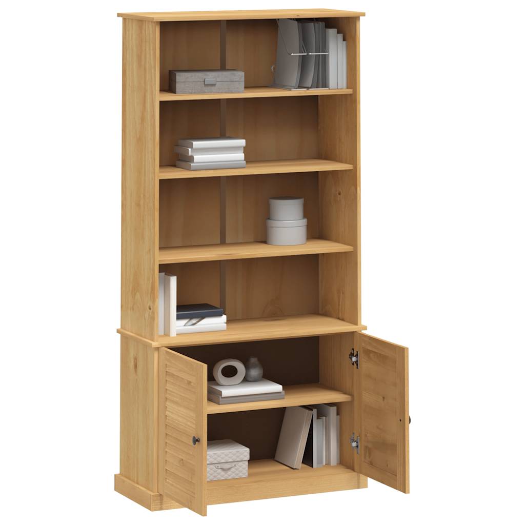 vidaXL Bookcase VIGO 85x35x170 cm Solid Wood Pine | vidaXL.ie