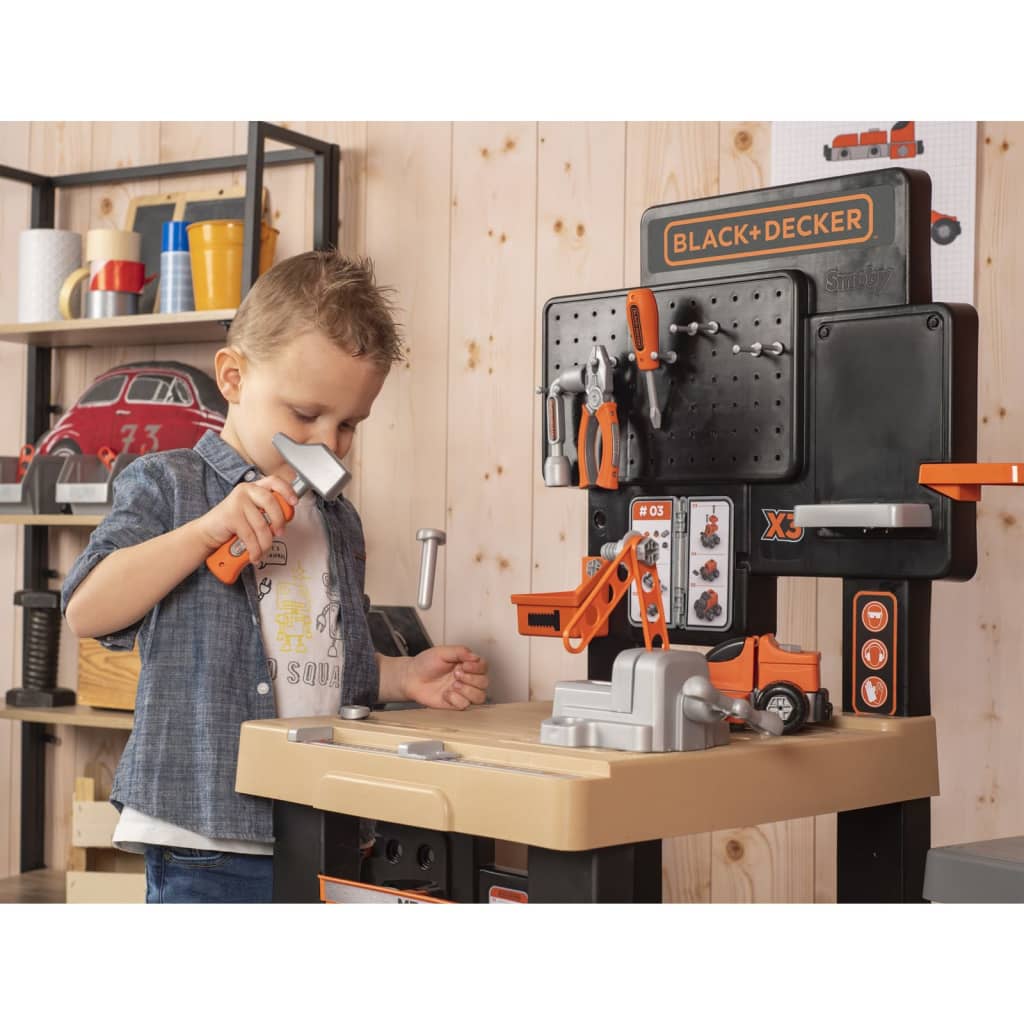 Smoby Kids Mega Workbench BLACK+DECKER | vidaXL.ie