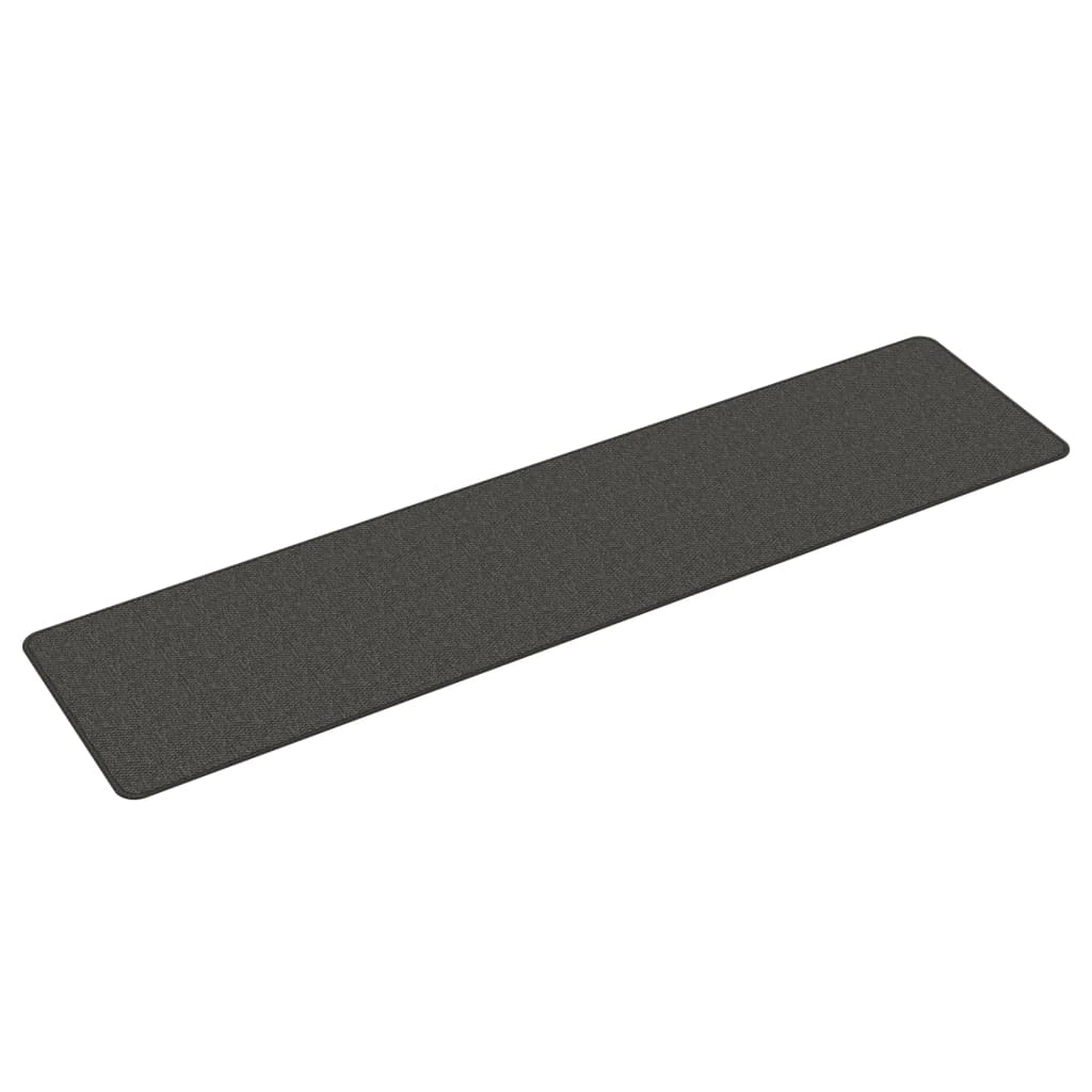 vidaXL Carpet Runner Sisal Look Anthracite 50x200 cm | vidaXL.ie