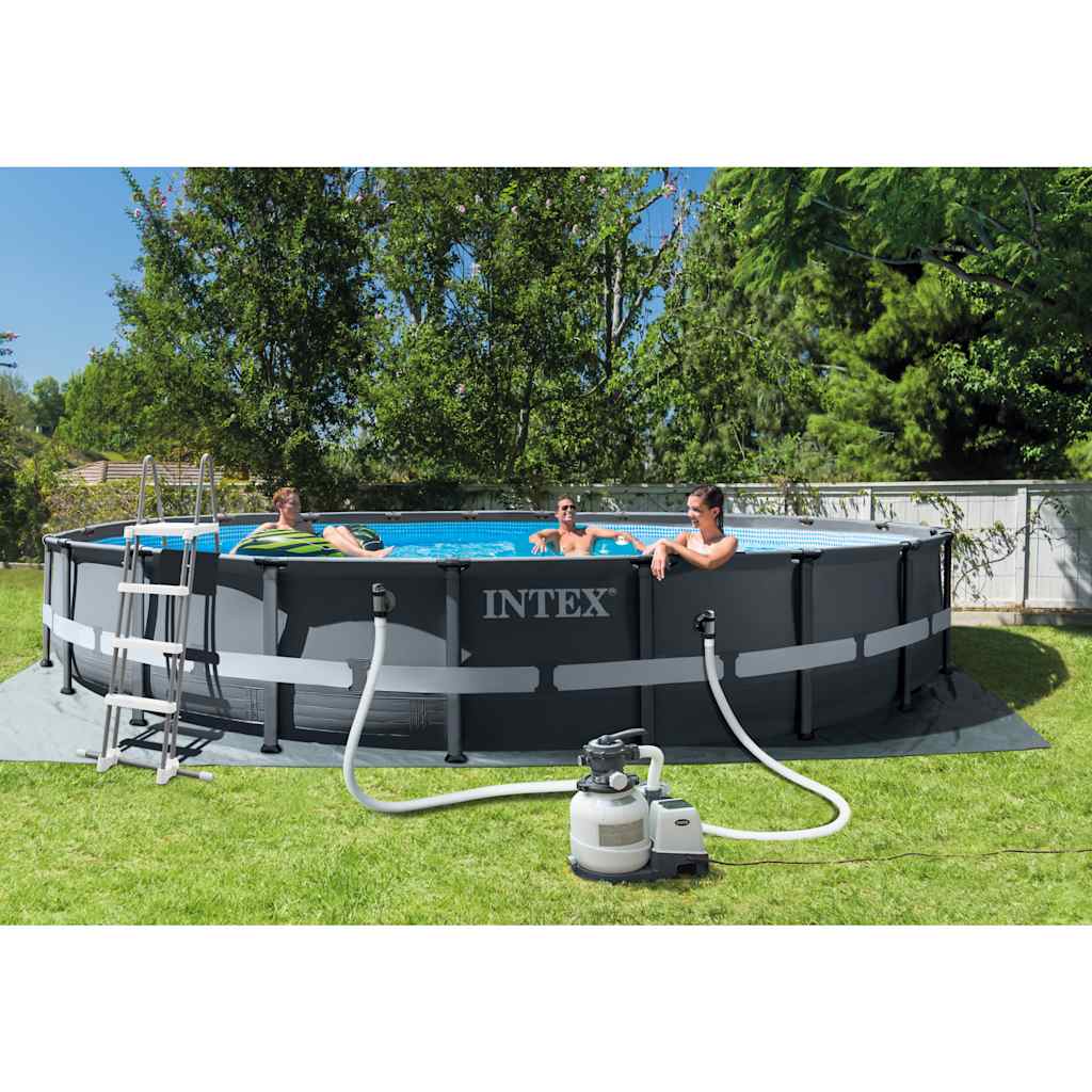 Intex Ultra XTR Frame Swimming Pool Set Round 610x122 cm | vidaXL.ie