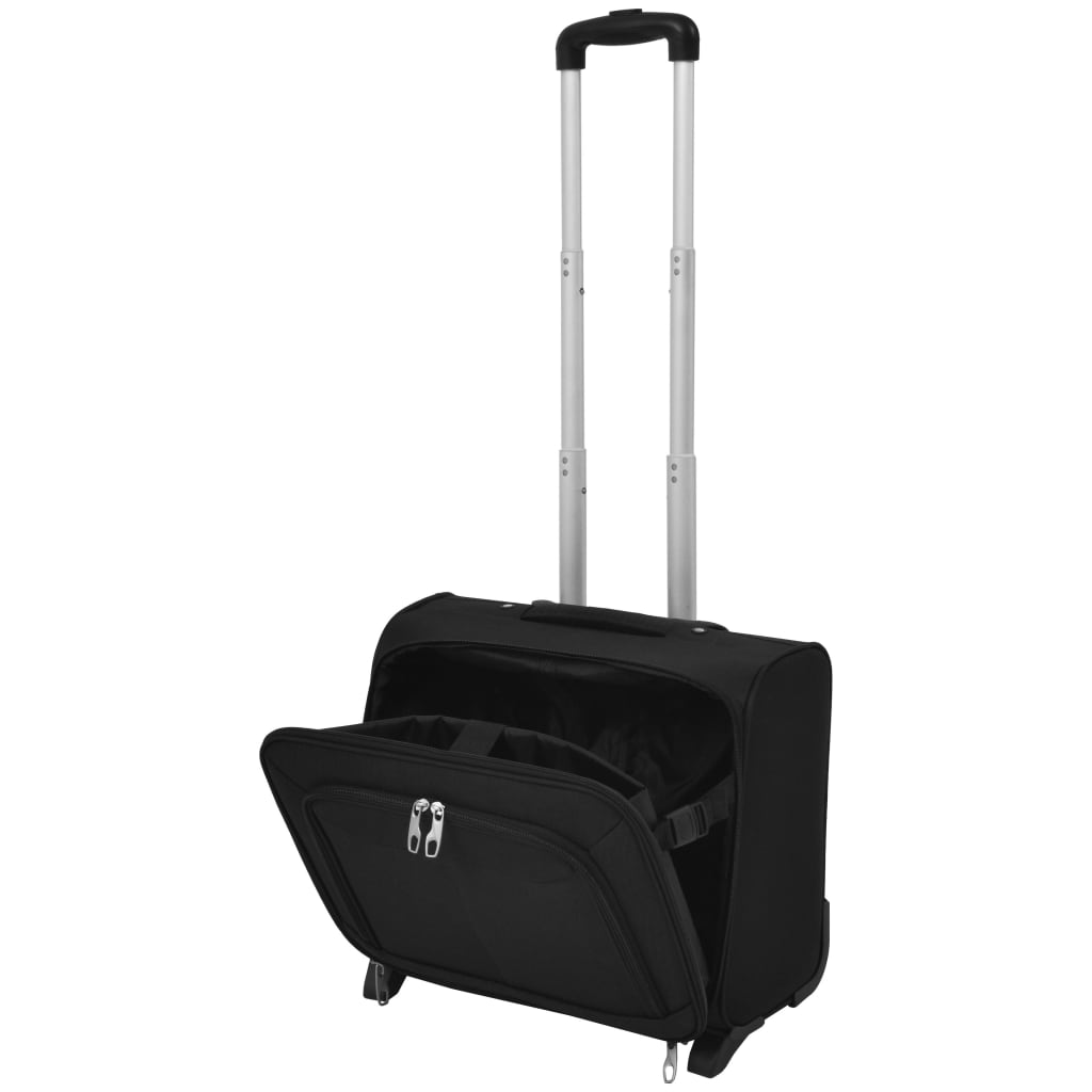 vidaXL Pilot Trolley Black | vidaXL.ie