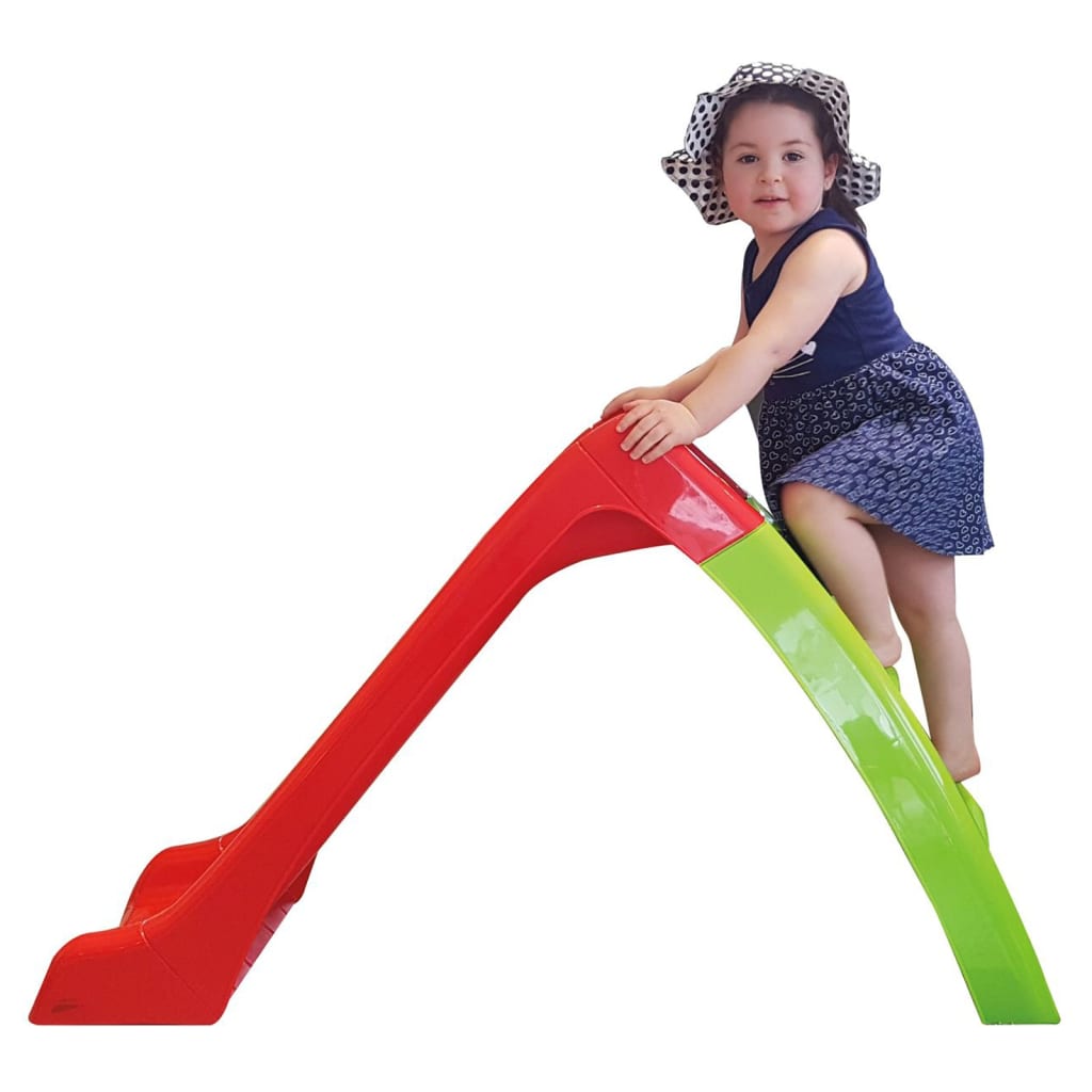 JAMARA Kids Slide Happy Slide Red and Green | vidaXL.ie